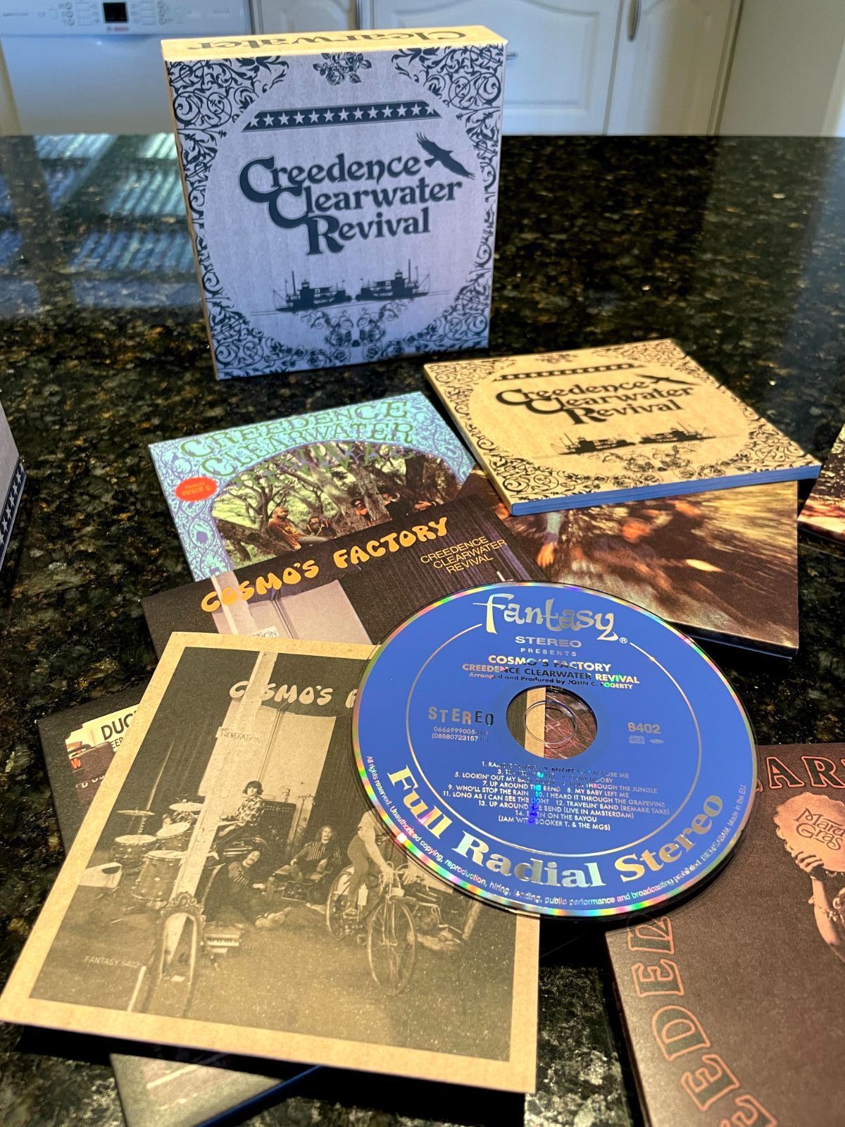 FS: Creedence CD Box Set - All 7 studio albums 40th Anniversary Mixes ...