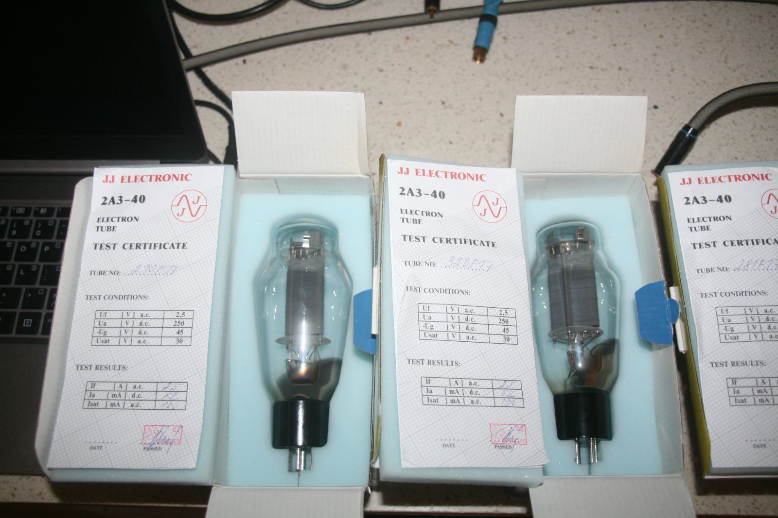 FS: JJ 2A3 Tubes, matched quad - Stereo, Home Cinema, Headphones ...