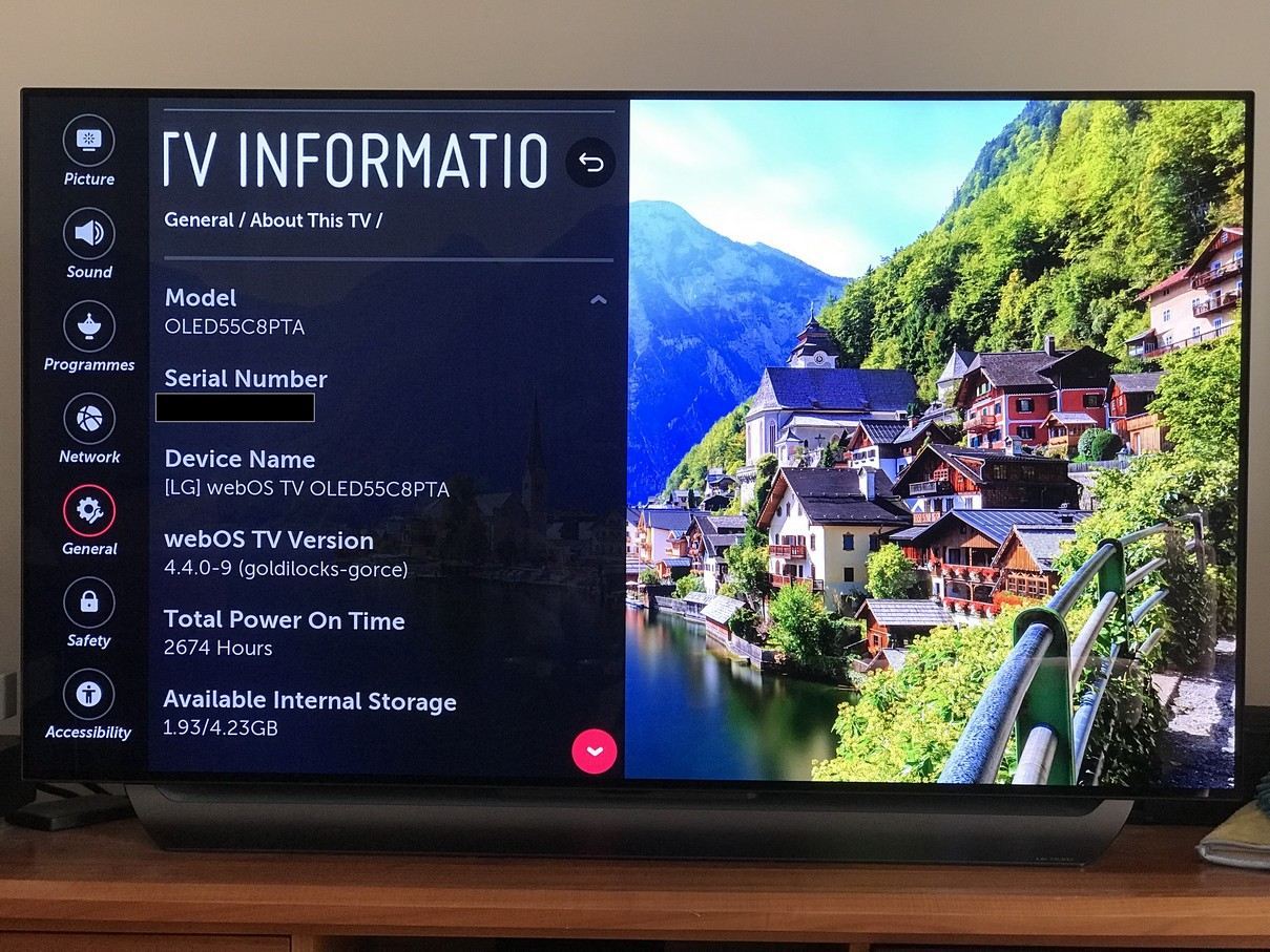 FS: LG OLED 55 Inch C8 4K TV (OLED55C8PTA) - Stereo, Home Cinema ...