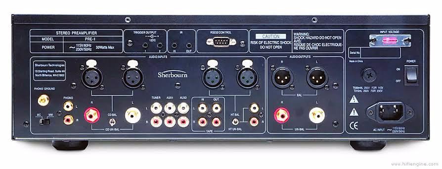 Sherbourn 2-160: 2-CHANNEL POWER AMPLIFIER / PRE AMPLIFIER PRE-1 /CD ...