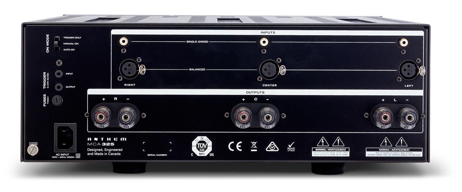 Anthem MCA 325 Gen 1 3x 225w Power Amps (2x available) - Commercial ...