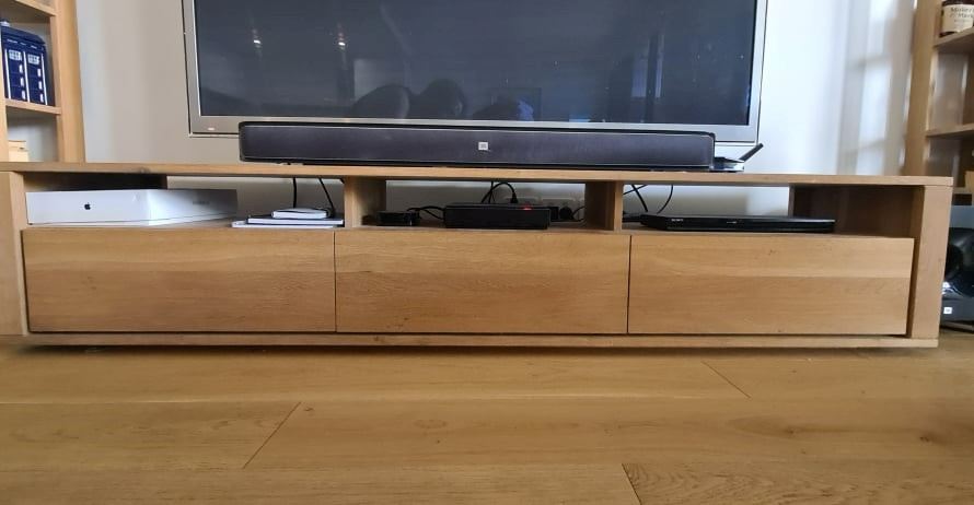 FS: Solid oak low line entertainment unit - Classifieds - All Other ...