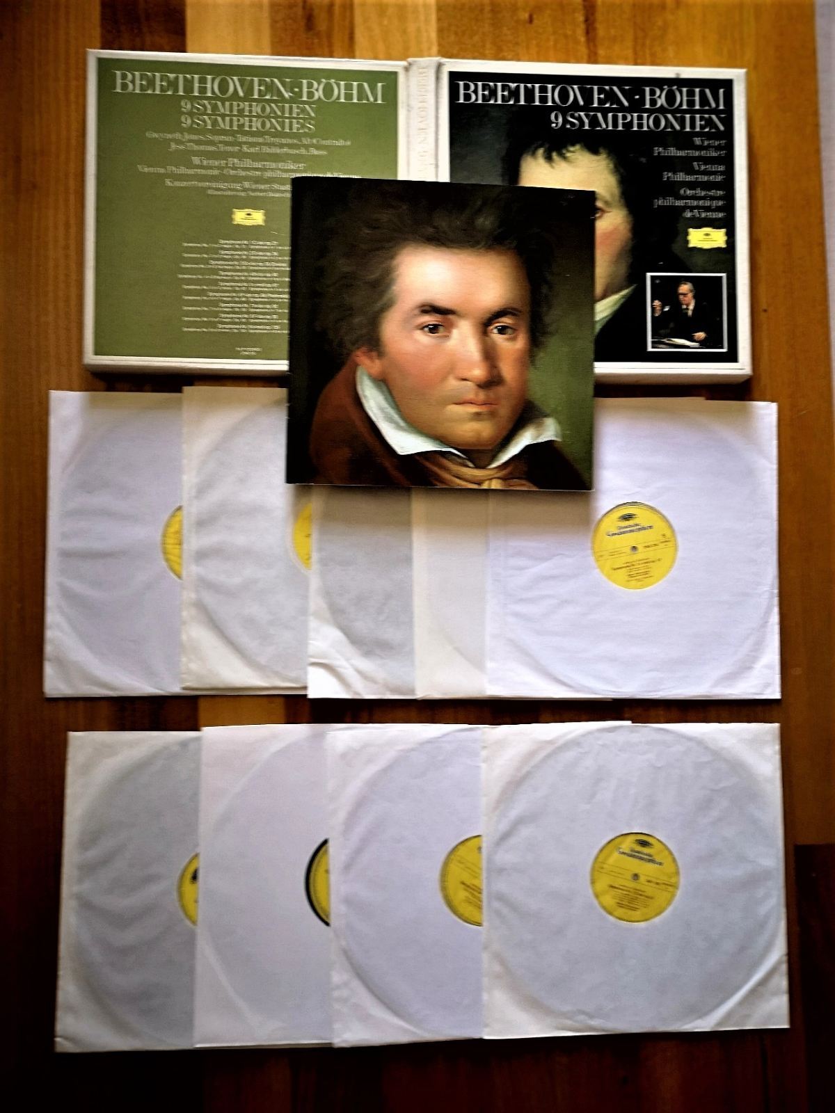 FS: Beethoven 9 Symphonies Karl Bohm 9LP Boxset - Vinyl, CD, and Blu ...