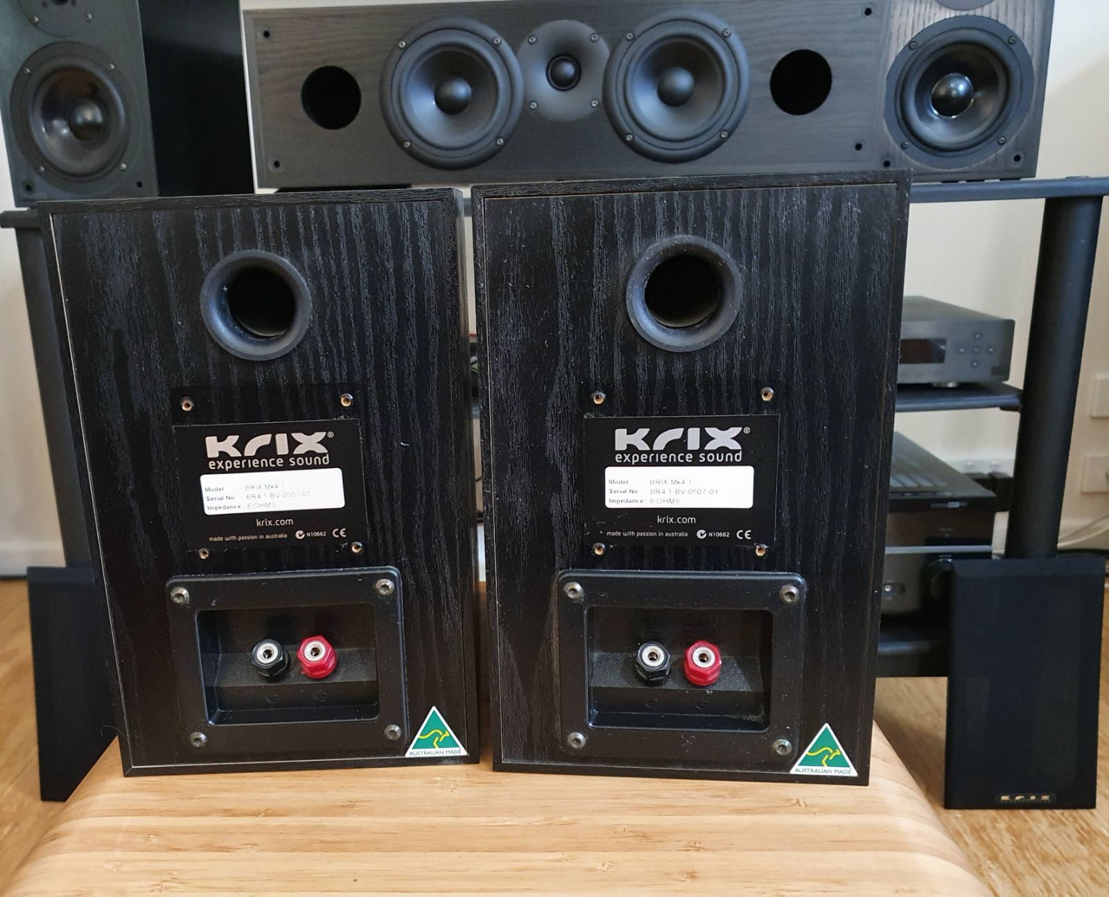 Krix 7.1 Speakers: Euphonix-Centrix-Equinox-Brix Seismix - Stereo, Home ...