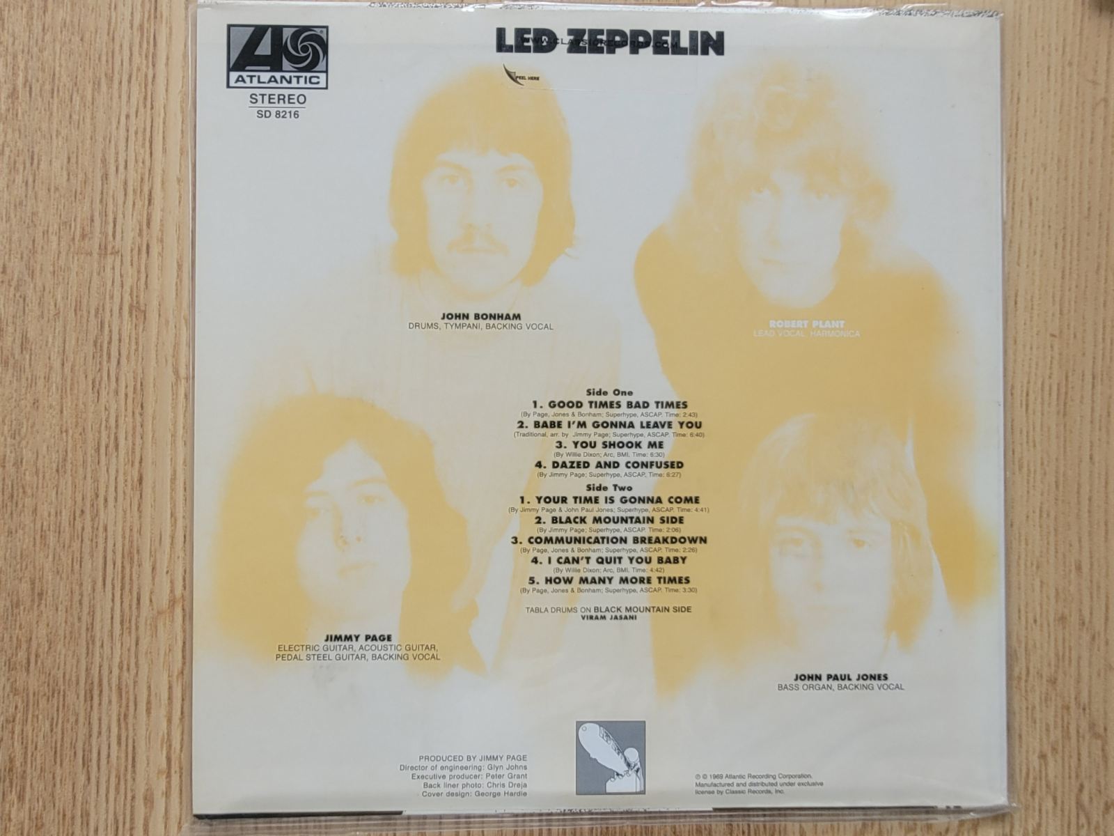 FS: Led Zeppelin – Led Zeppelin (Classic Records 200gm), M/M (sealed ...
