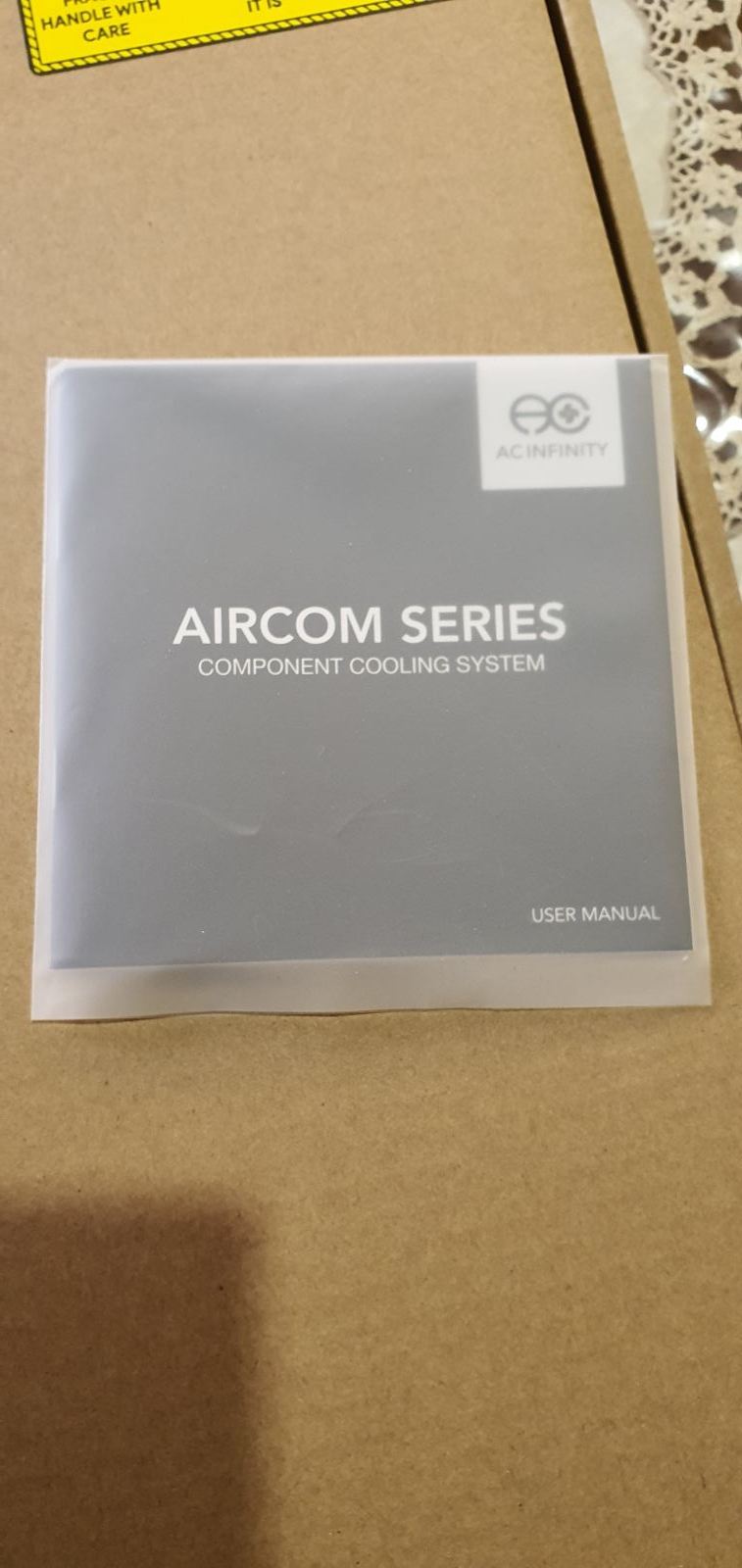 Aircom S8 Table Fan for AV components - Hi-Fi and Cinema Cables ...