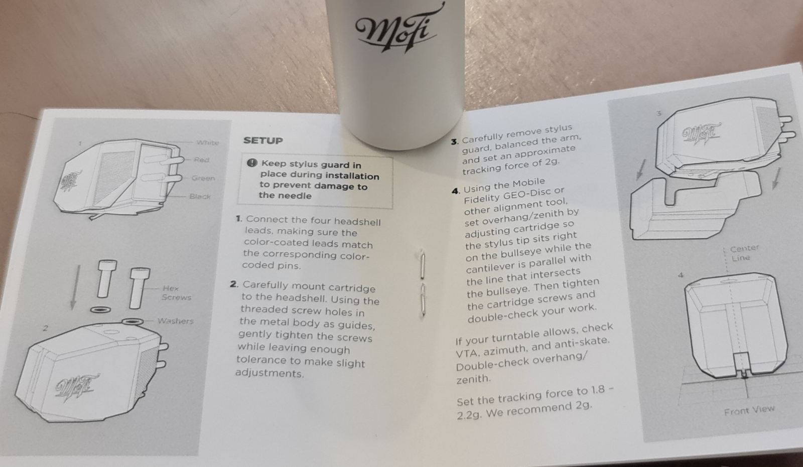 FS: **PRICE DROP** MoFi MasterTracker MM Cartridge |﻿ Stereo, Home ...