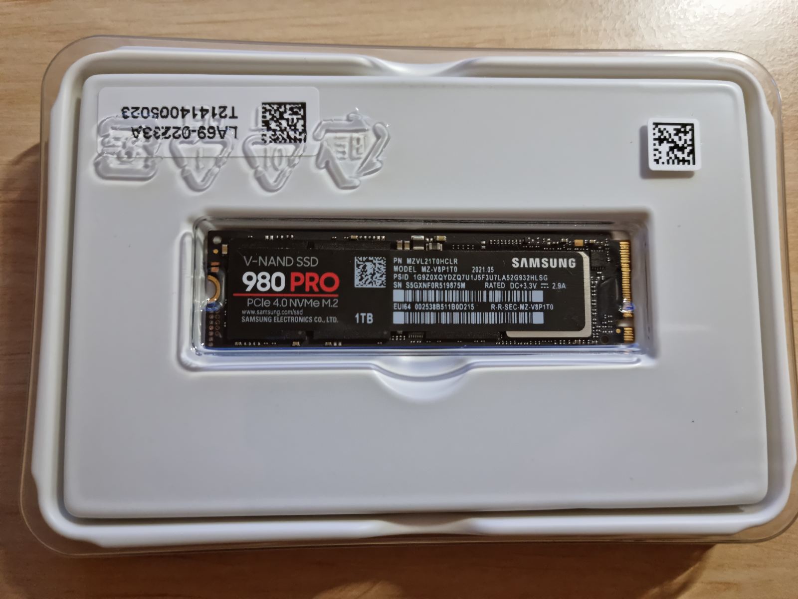 FS: Samsung 980 PRO 1TB PCIE 4.0 NVME M.2 (genuine, opened box ...