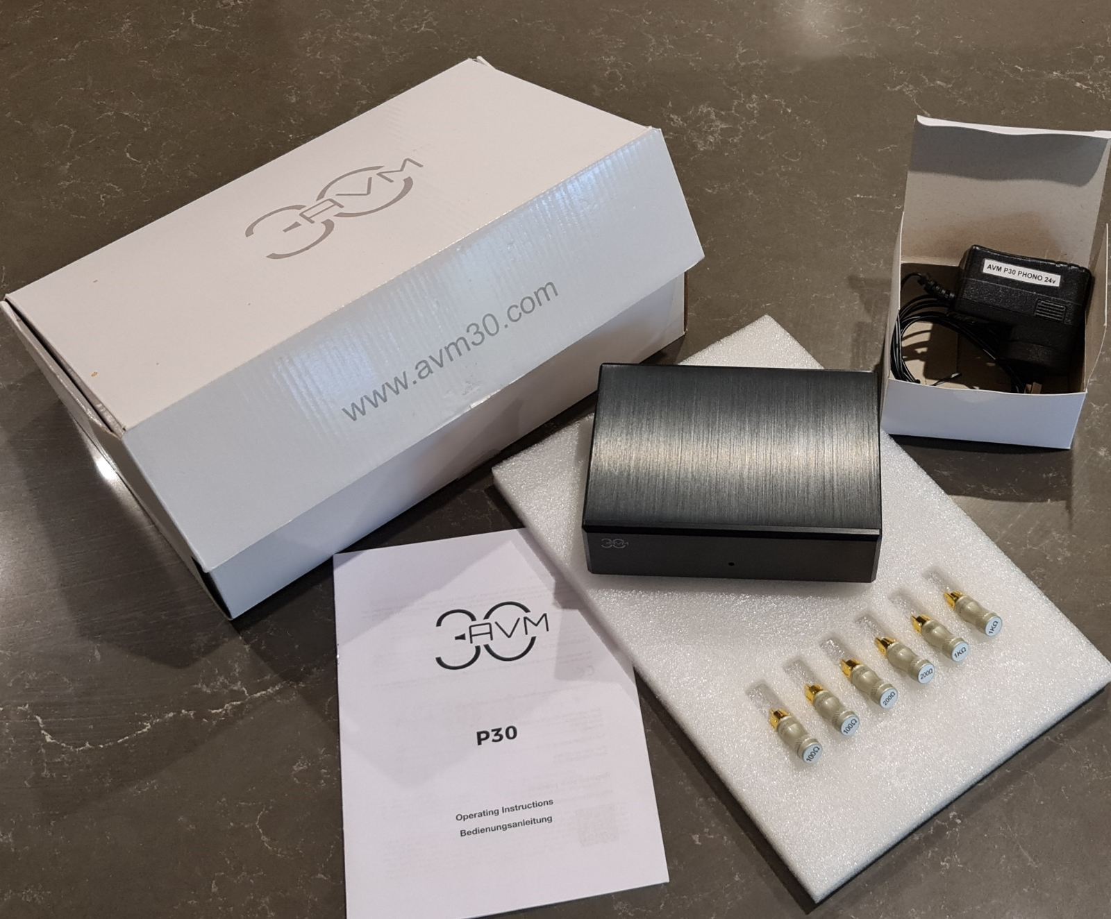 FS: AVM P30 Phono preamplifier MM/MC - Stereo, Home Cinema, Headphones ...