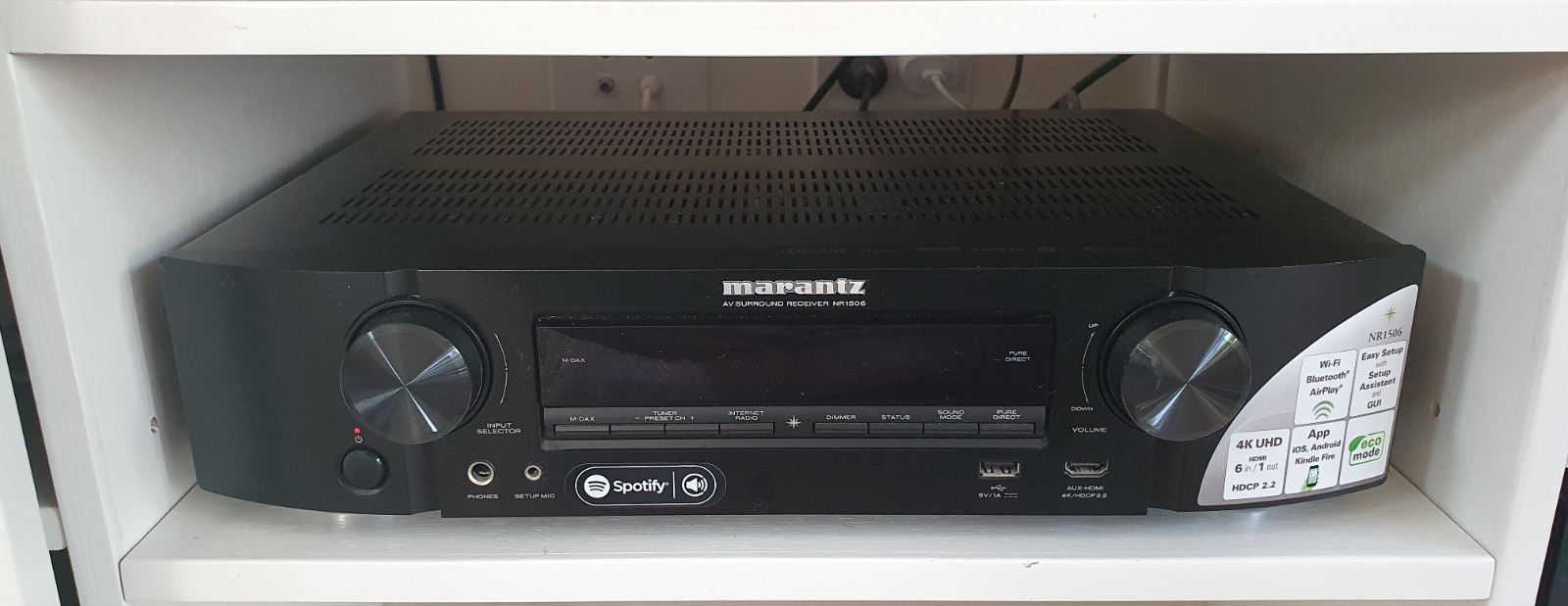 FS: Marantz NR1506 Slim AV Receiver - Stereo, Home Cinema, Headphones ...