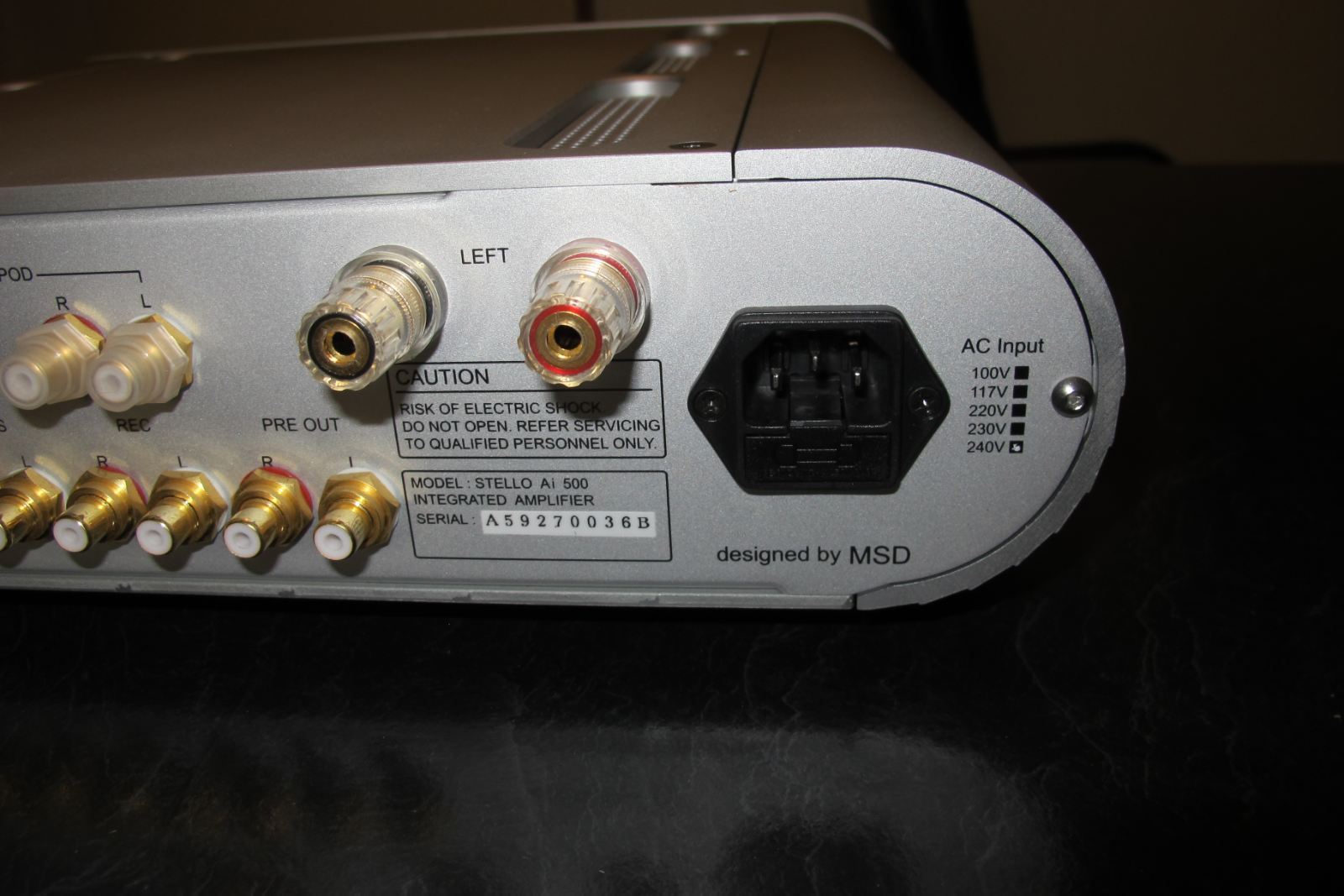 FS: EOI/STELLO AI500 INTERGRATED AMPLIFIER - Stereo, Home Cinema ...