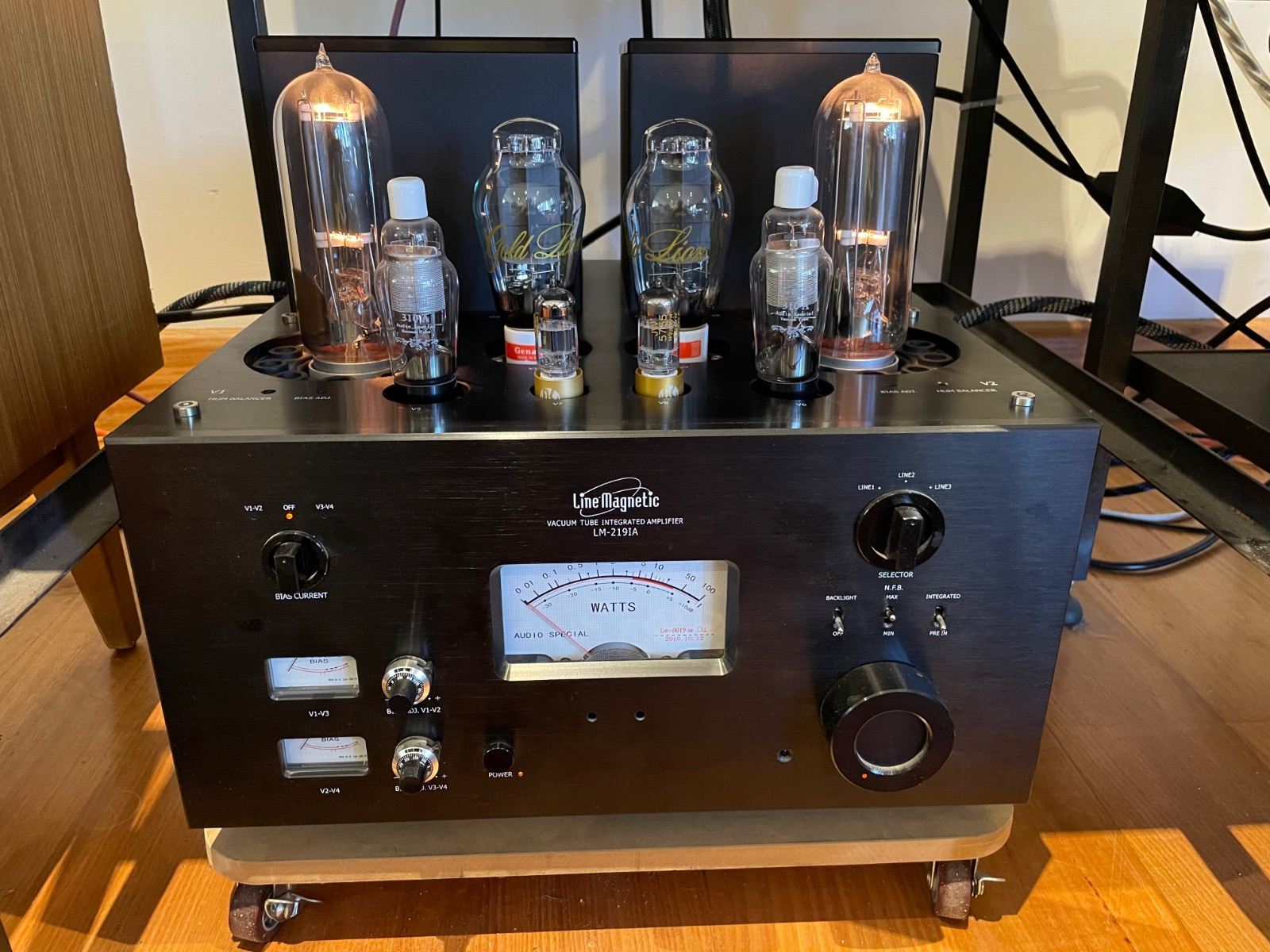 F.S Line Magnetic 219ia Single Ended Integrated Amplifier - Stereo ...