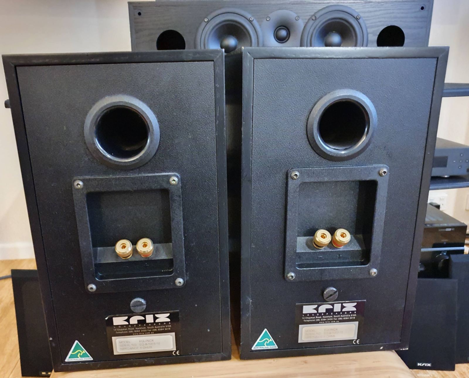 Krix 7.1 Speakers: Euphonix-Centrix-Equinox-Brix Seismix - Stereo, Home ...