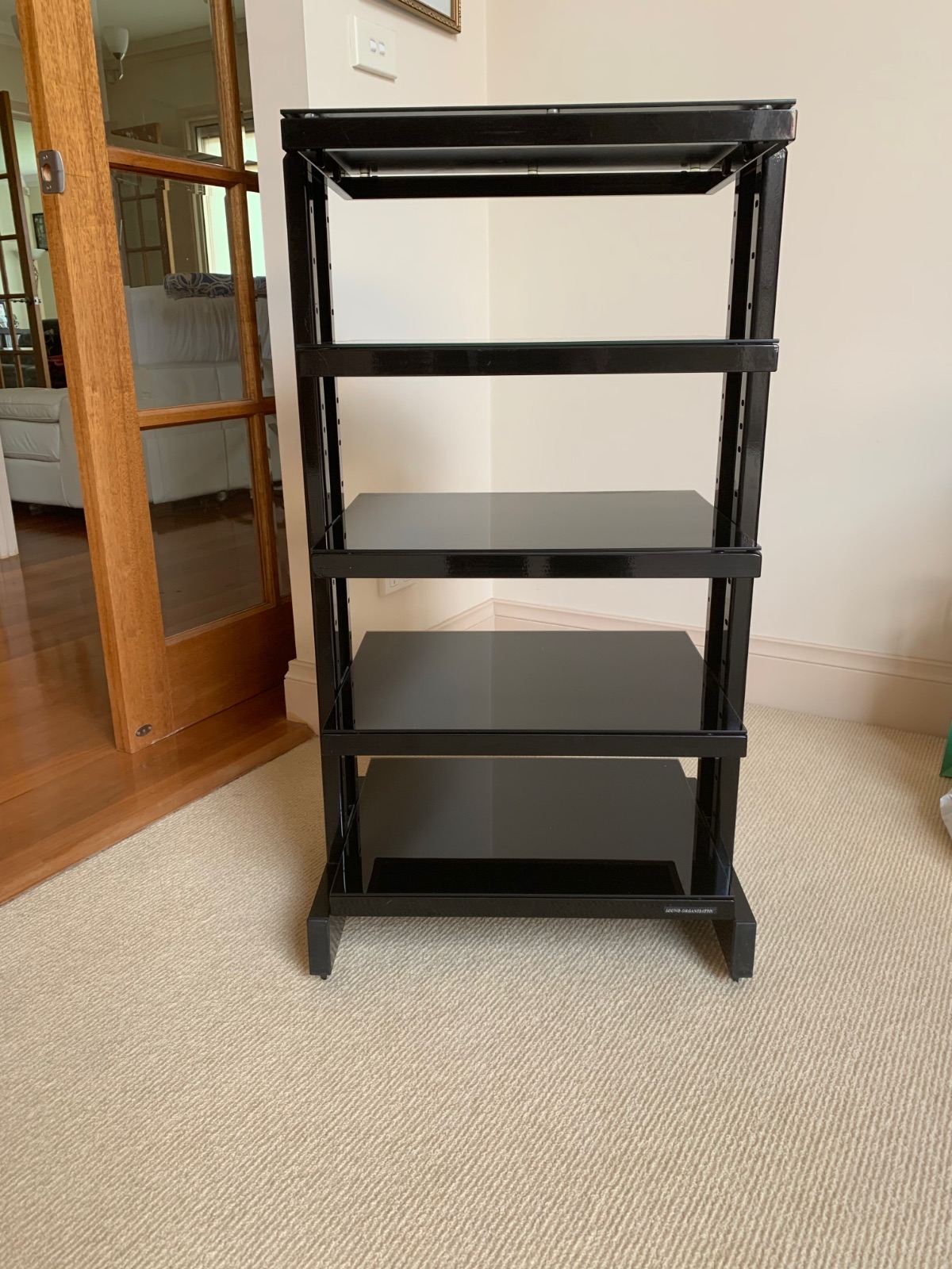 FS: Sound Organisation 5 Shelf Hifi Rack - Hi-Fi and Cinema Cables ...