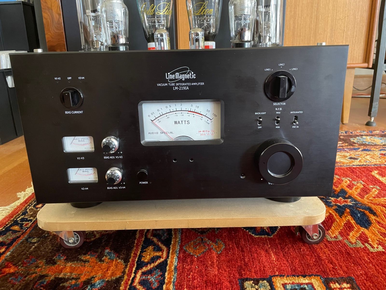 F.S Line Magnetic 219ia Single Ended Integrated Amplifier - Stereo ...