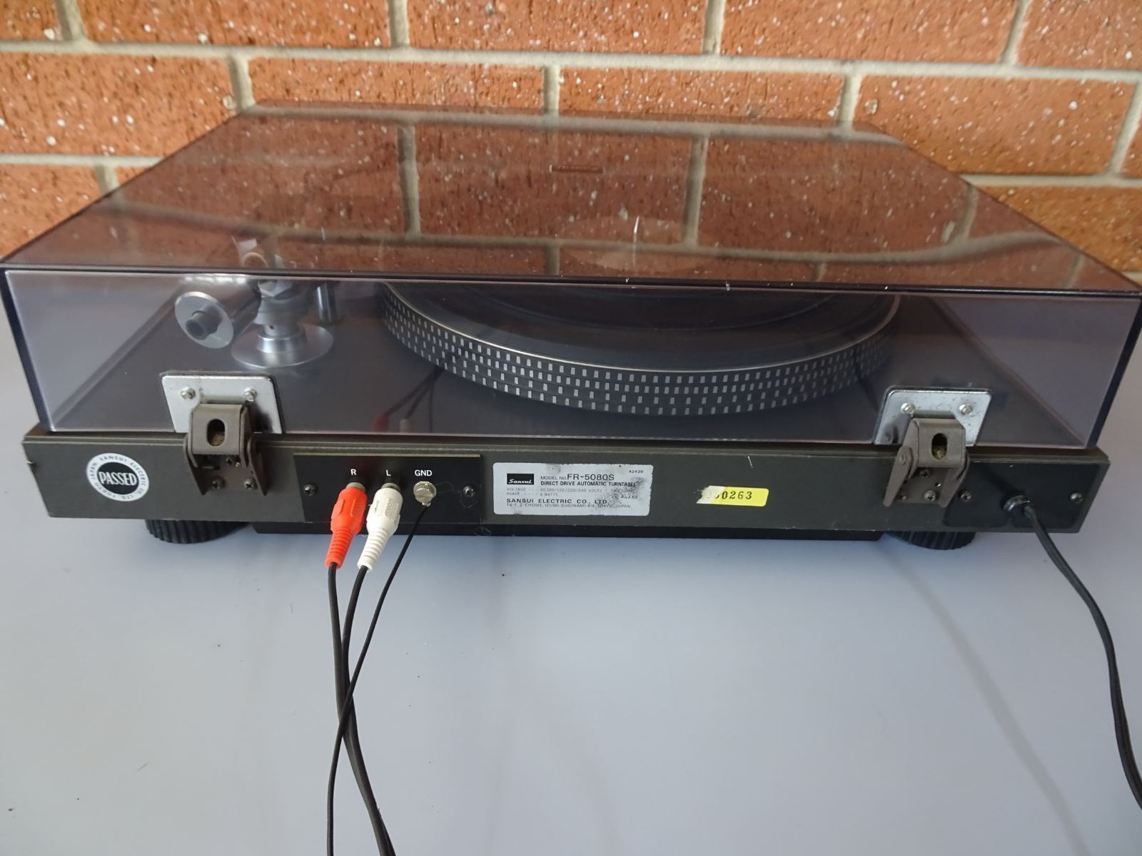 FS: Sansui FR-5080S Turntable. Fully Automatic Direct Drive - Stereo ...