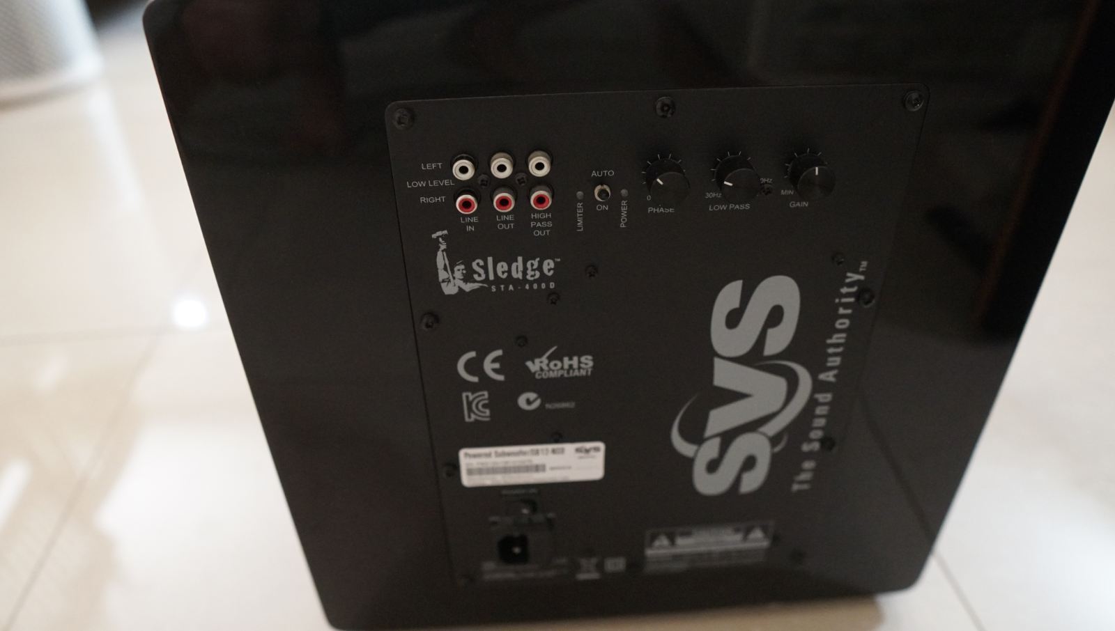 SVS SB12-NSD 12" 400W Premium Black Gloss Subwoofer (1 Pair) Sydney ...