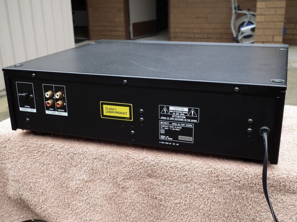 FS: Sony CDP-X55ES Cd player - Faulty, suit parts or repair. - Stereo ...