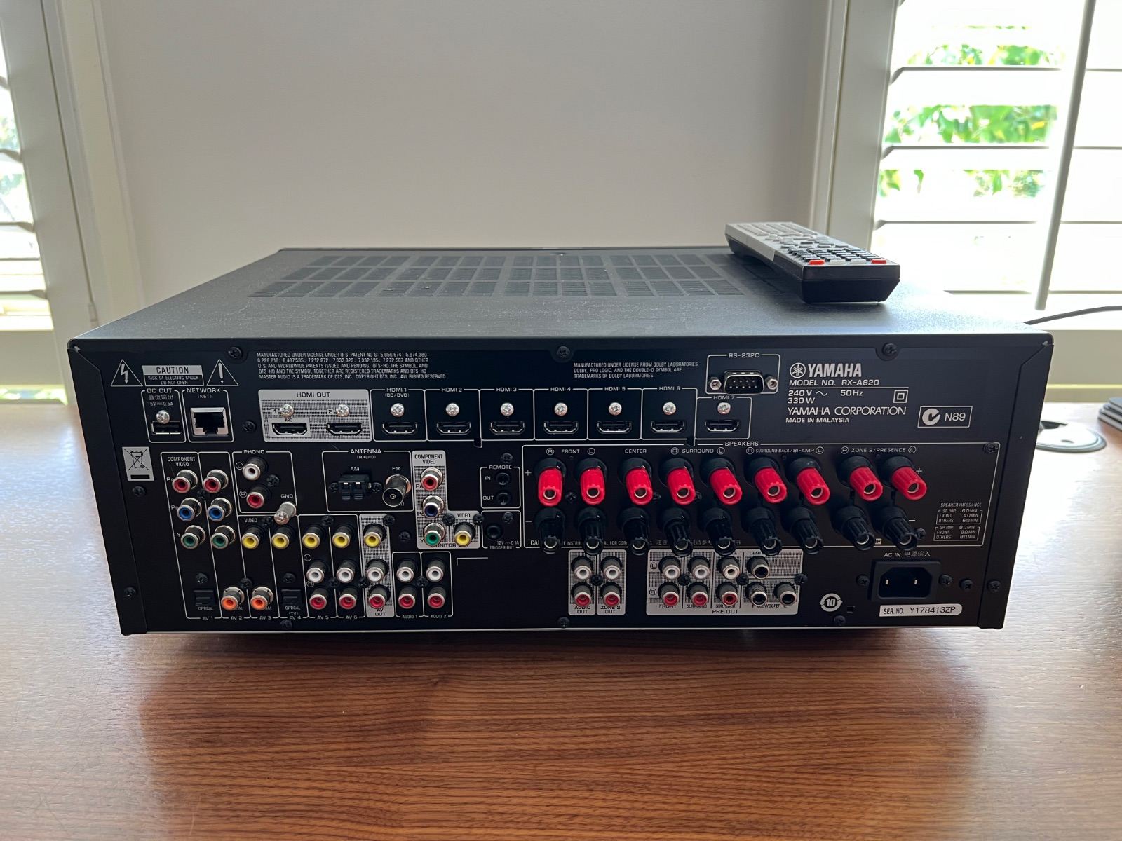 FS: Yamaha Aventage RX-A820 - Stereo, Home Cinema, Headphones ...