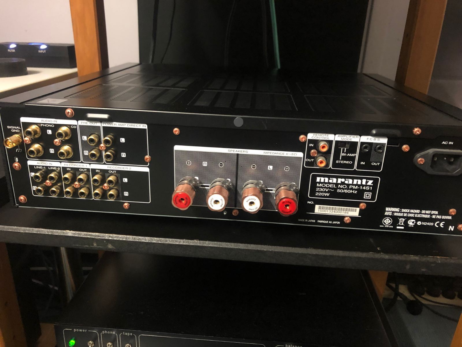 FS: Marantz Pm14s1 integrated Amplifier - Stereo, Home Cinema ...