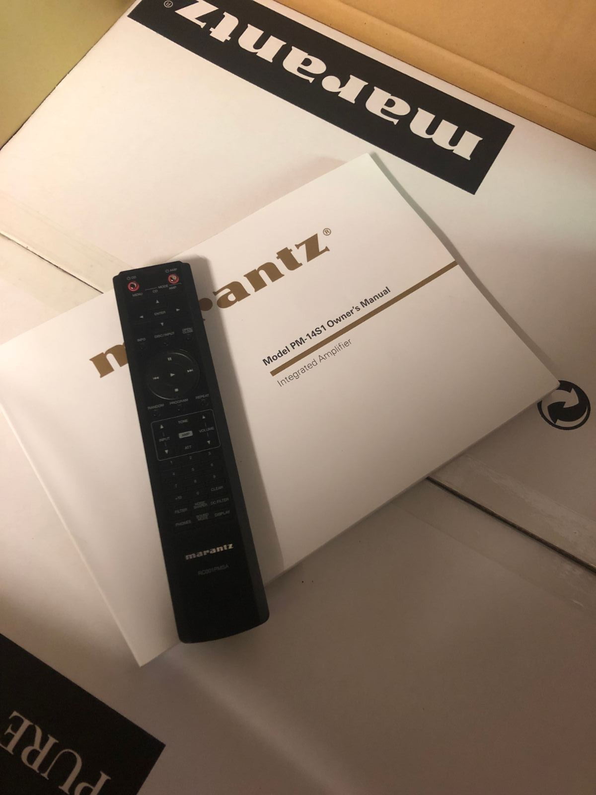 FS: Marantz Pm14s1 integrated Amplifier - Stereo, Home Cinema ...