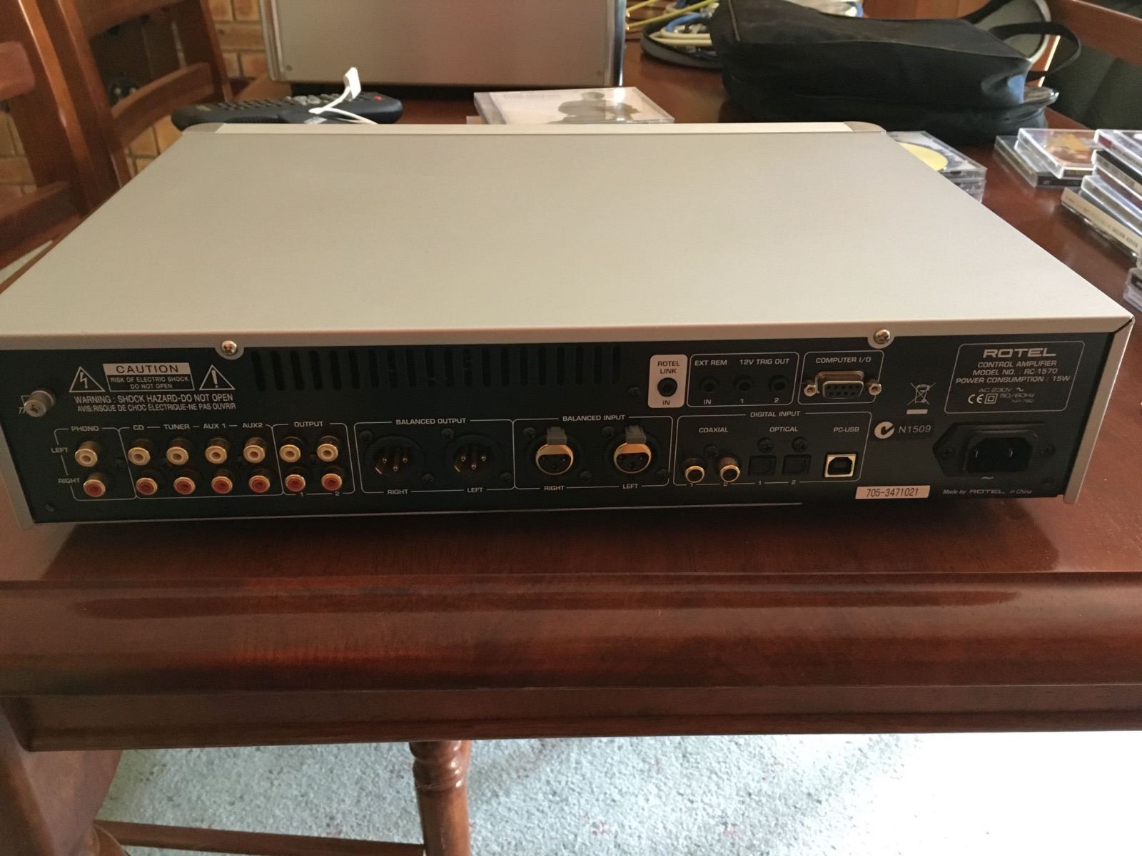 FS: Rotel RC-1570 Preamp - Stereo, Home Cinema, Headphones Components ...