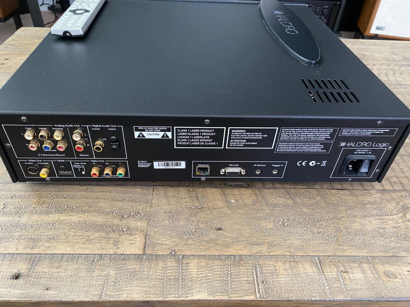 FS: Halcro EC800 Universal Disc Player with 8 x SACD discs - Stereo ...