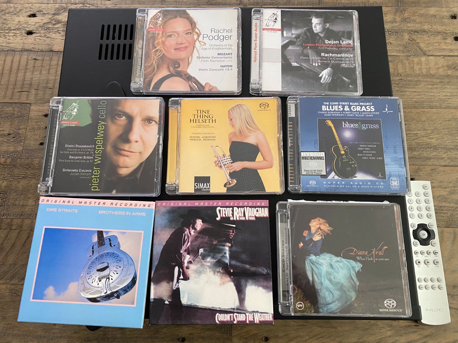 FS: Halcro EC800 Universal Disc Player with 8 x SACD discs - Stereo ...