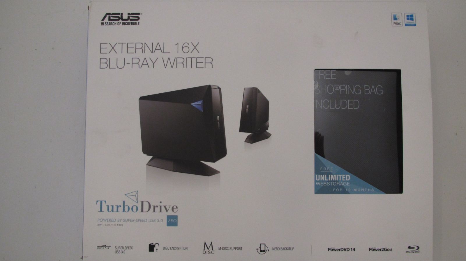 ASUS BW-16D1X-U Blue Ray Reader - Classifieds - All Other - StereoNET