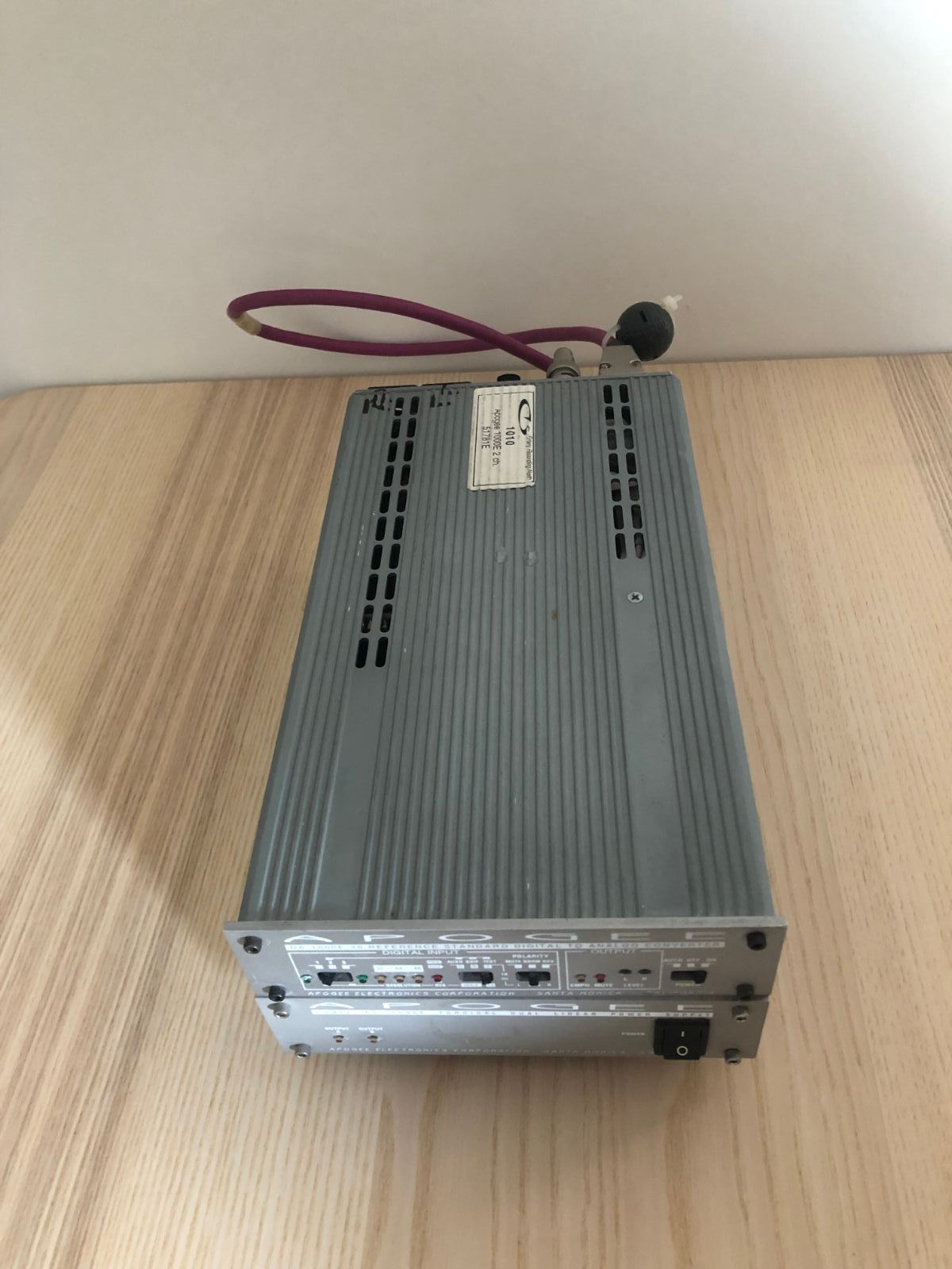 FS: Apogee da-1000e-20 Reference DAC ( same as cello DAC 8.1 ) - Stereo ...