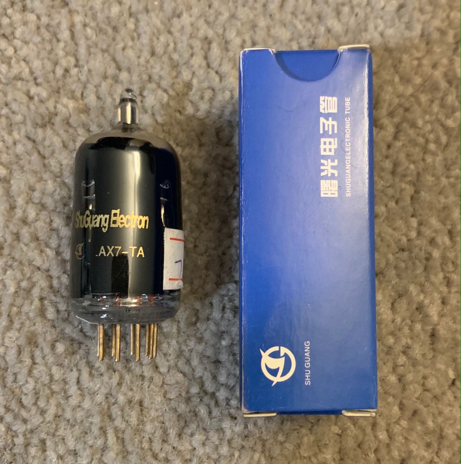 FS: Shuguang 12AX7-TA ECC83 Vacuum Tube Gold Pins |﻿ Hi-Fi and Cinema ...