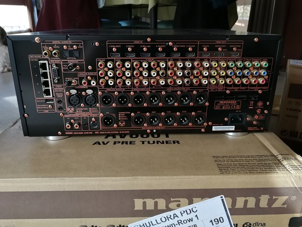 FS: Marantz AV8801 AV Processor - Stereo, Home Cinema, Headphones ...