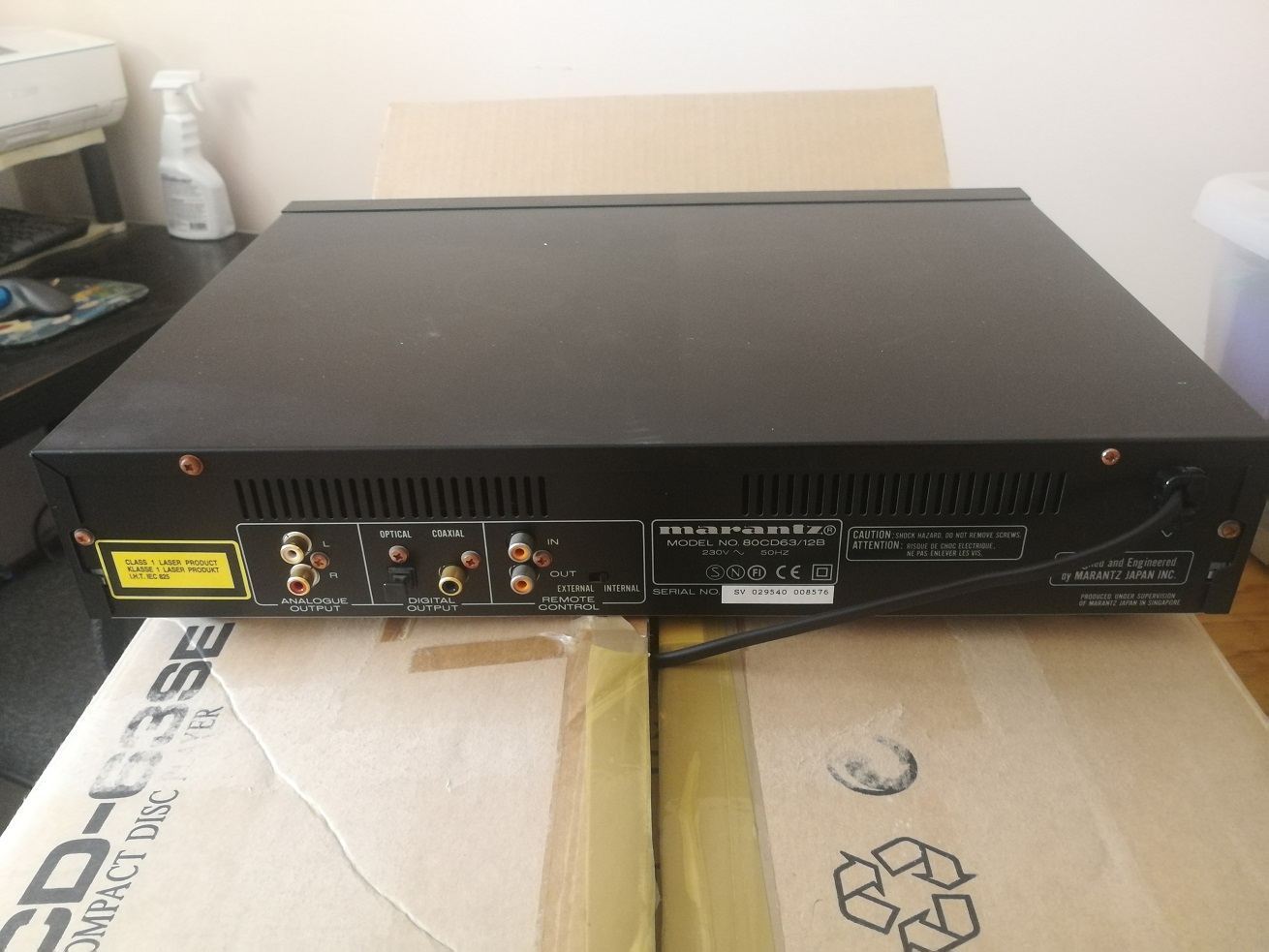 FS: Marantz CD63SE - Stereo, Home Cinema, Headphones Components - StereoNET