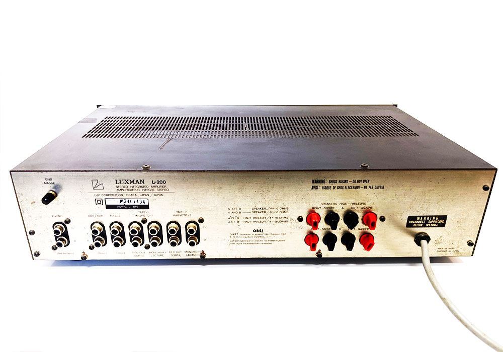 Luxman L-200 integrated amplifier - Commercial Classifieds - StereoNET