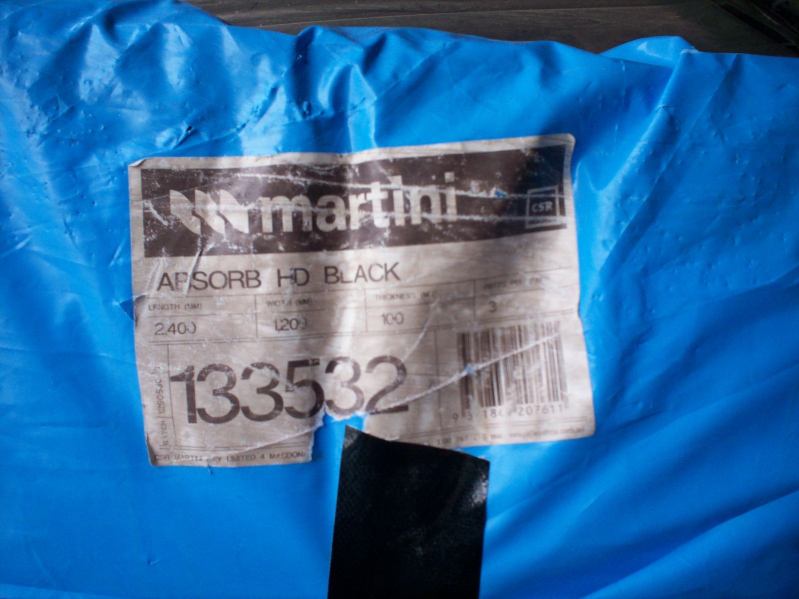 FS: Martini absorb hd black .acoustic panel..one full sheet |﻿ Hi-Fi ...