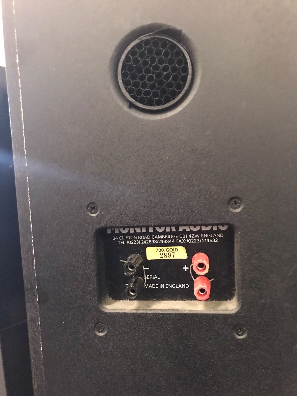 FS: Monitor Audio MA 700 Gold on stands - Stereo, Home Cinema ...