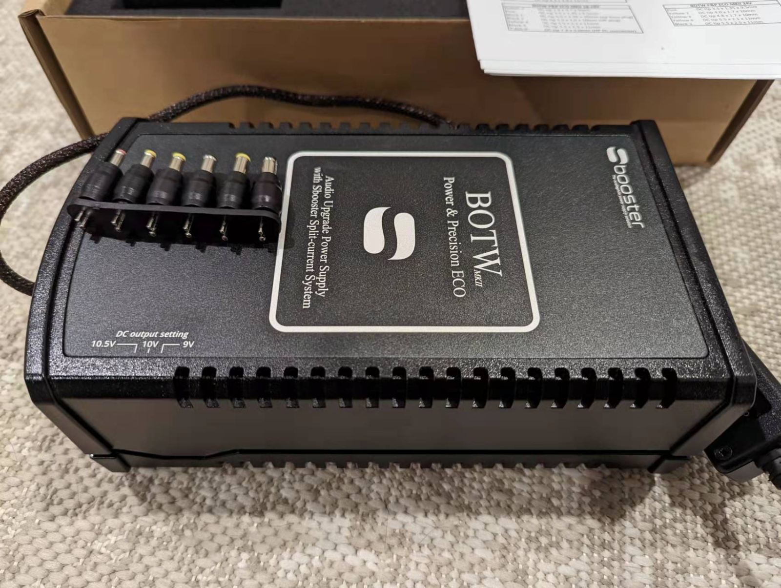 FS: Sbooster 9-10V PSU audio upgrade (BOTW P&P ECO) Mark II - Hi-Fi and ...