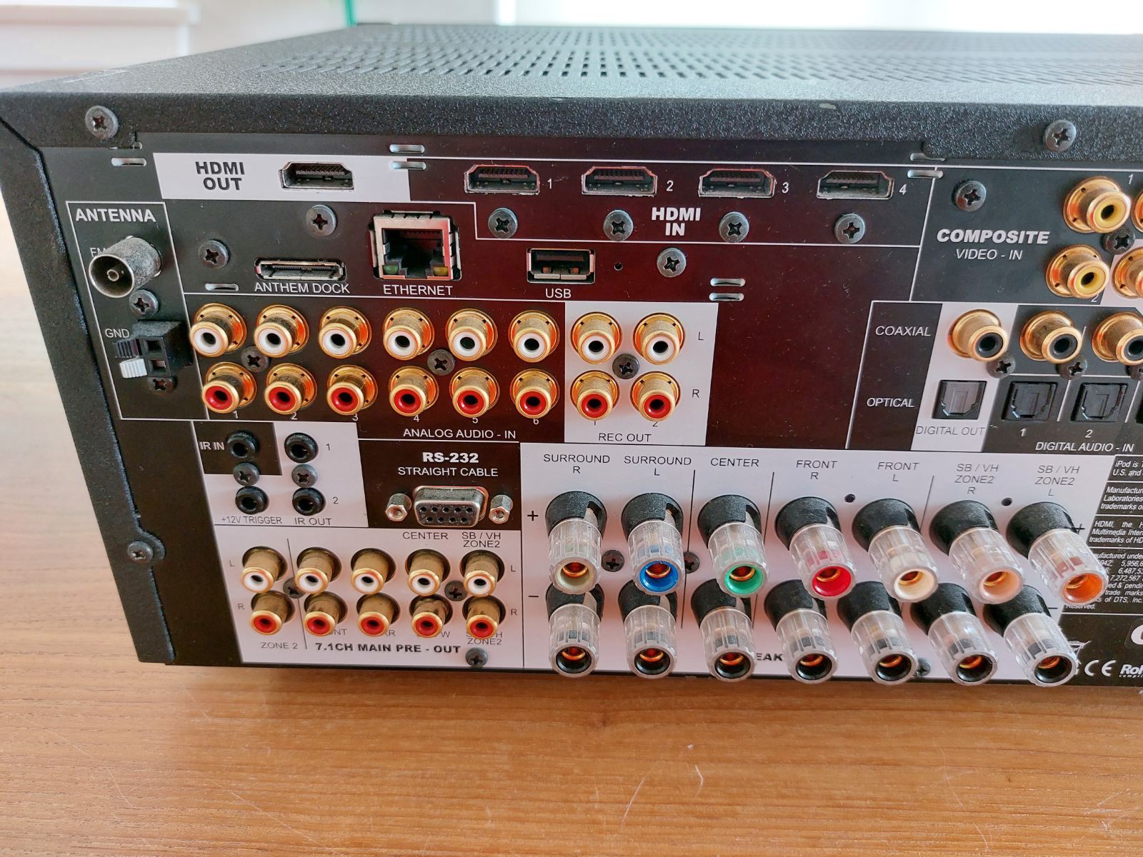 Anthem MRX 700, 7.1 AV Receiver with full ARC kit - Stereo, Home Cinema ...