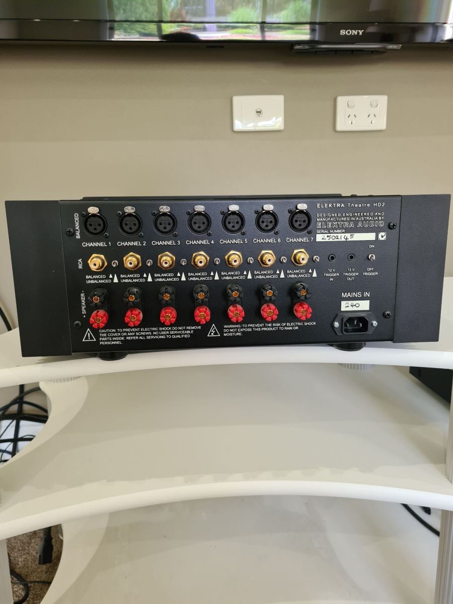 FS: Elektra HD2 7 Channel Power Amplifier |﻿ Stereo, Home Cinema ...