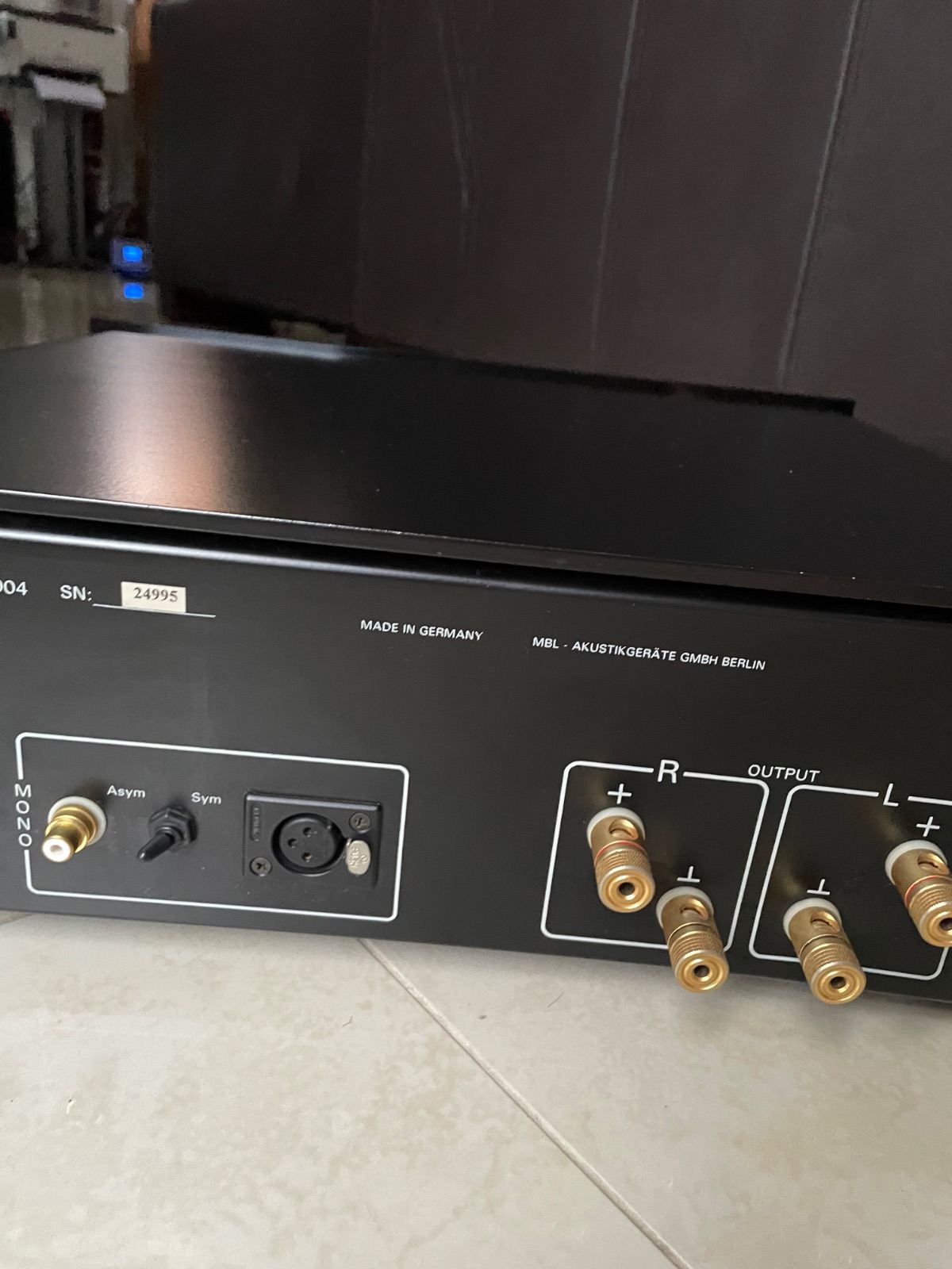 FS: MBL 8004 Power amplifier - Stereo, Home Cinema, Headphones ...