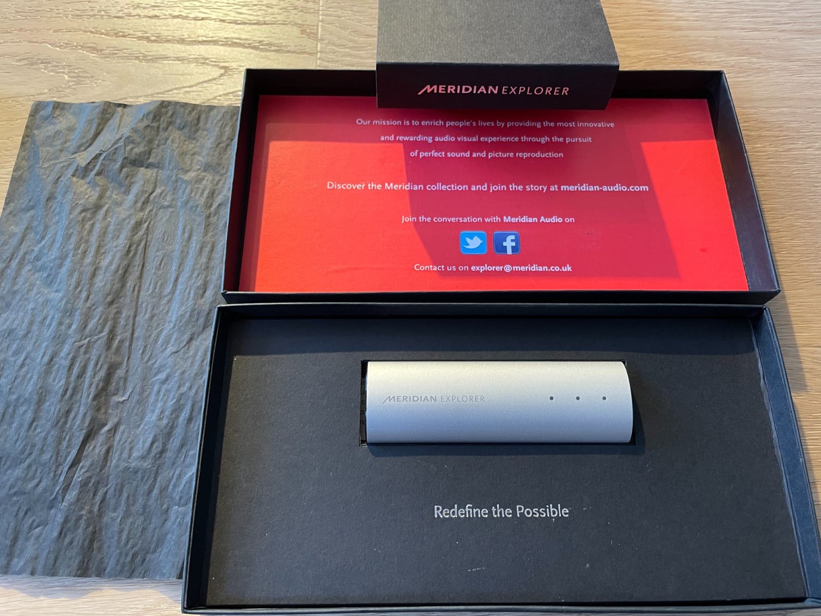 FS: Meridian Explorer USB DAC (as new condition) with original gift box ...