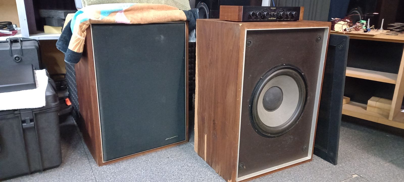 FS: Dahlquist DQ-1W Subwoofer Pair and DQ-LP1 electronic crossover ...