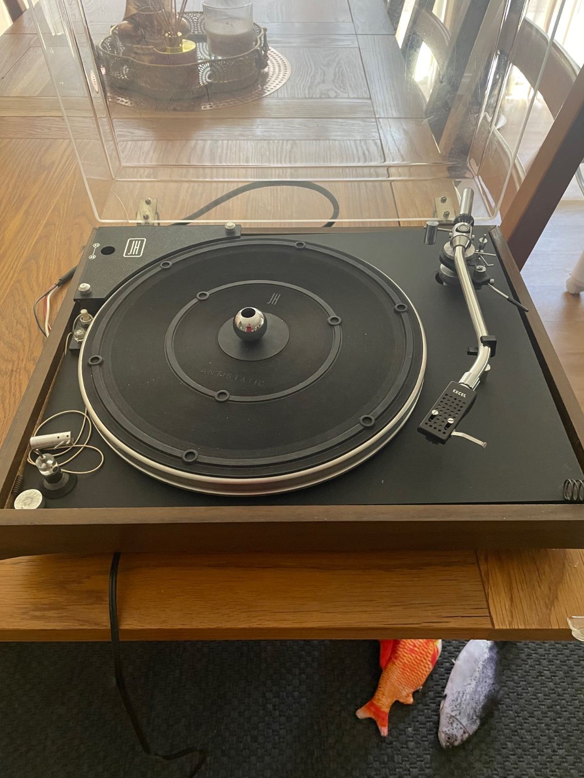 Gone : JH labs turntable with excel Es 801 tone arm And cart - Pay it ...