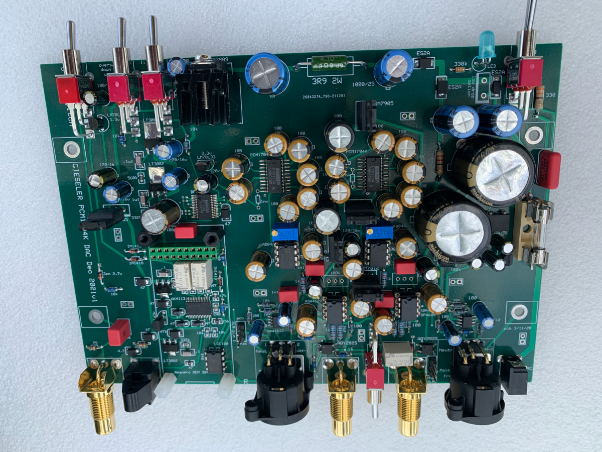 PCM1704 DAC - Gieseler Audio - StereoNET