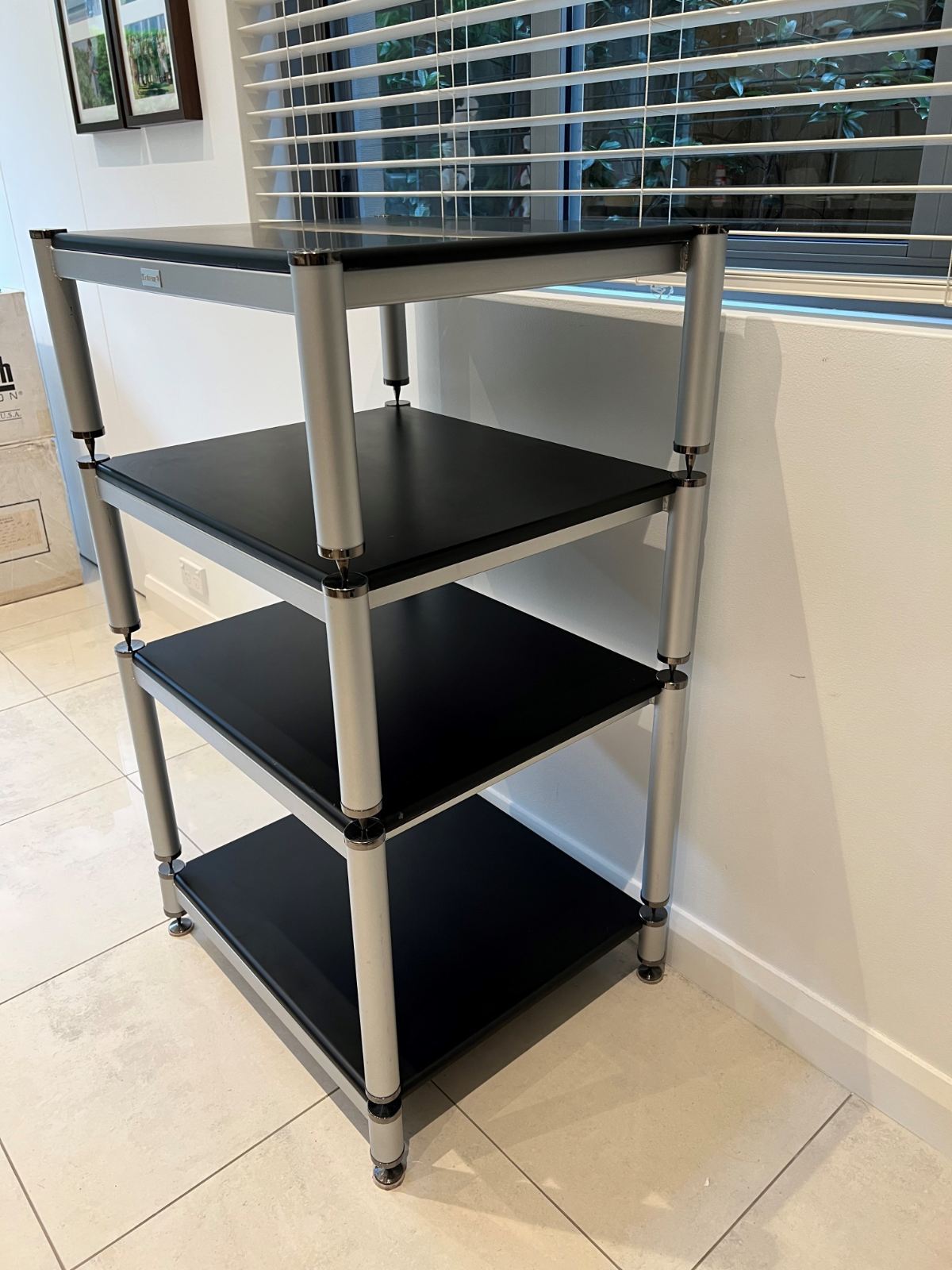 FS: Extrema CS14 Modular HiFi Audio Rack 4 Shelves Heavy Duty Silver ...