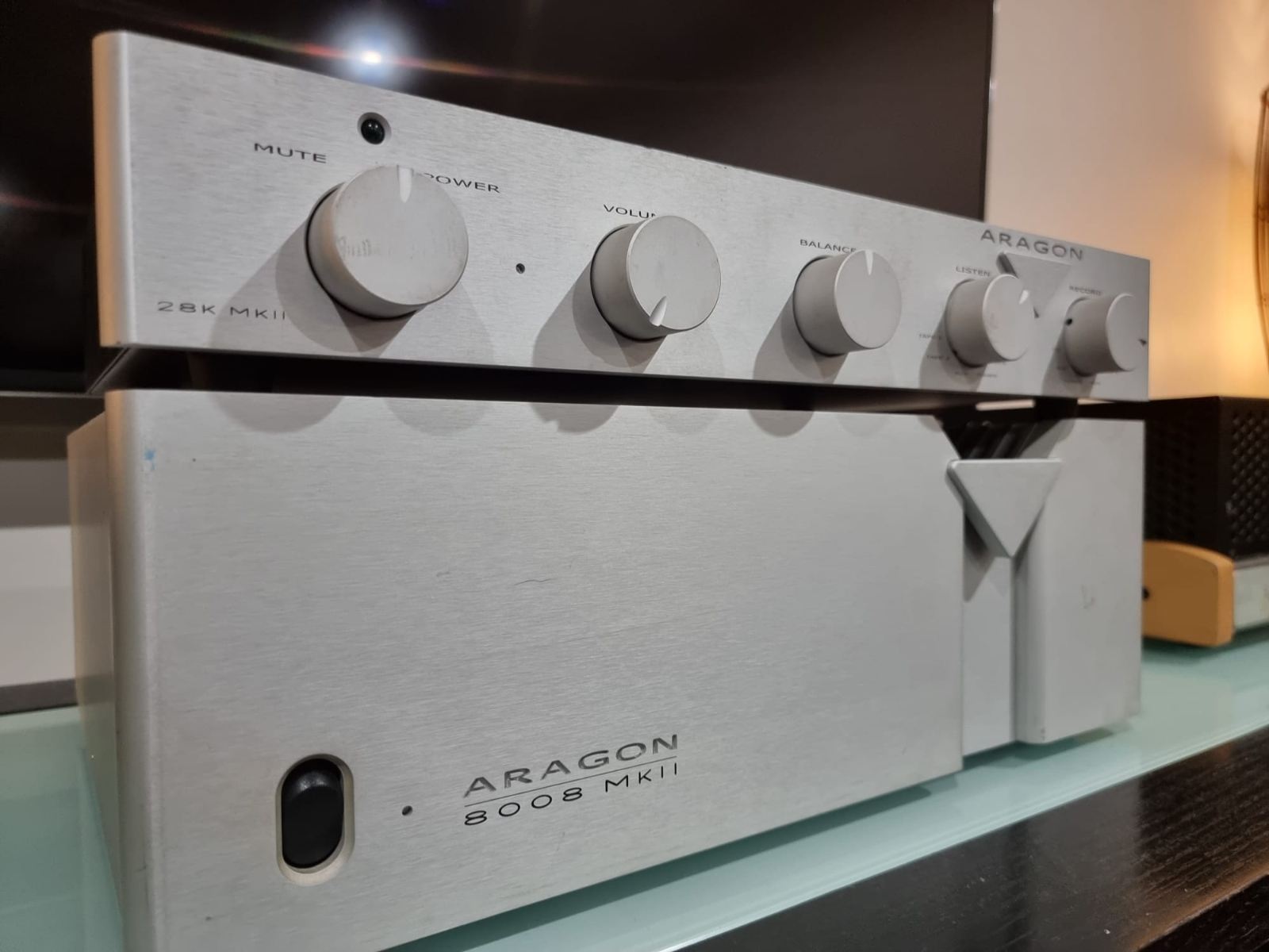 FS: Aragon 8008 Mk2 Power Amp + Aragon 28k Mk2 Preamp (Price Drop ...
