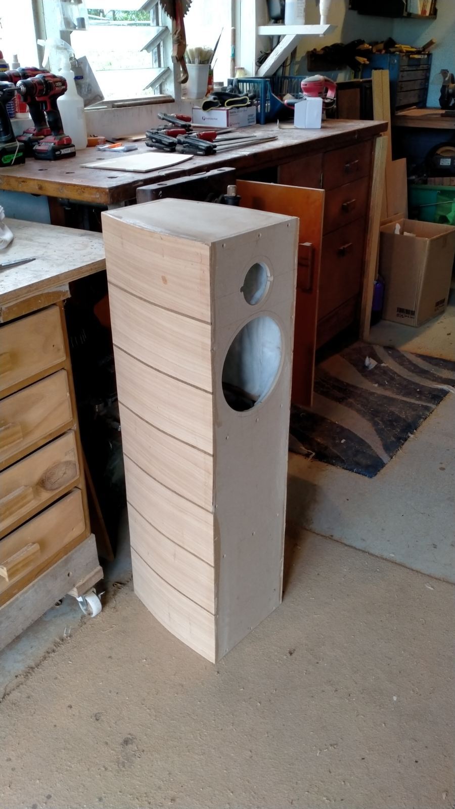 Two way tower build... - DIY Audio Projects - StereoNET