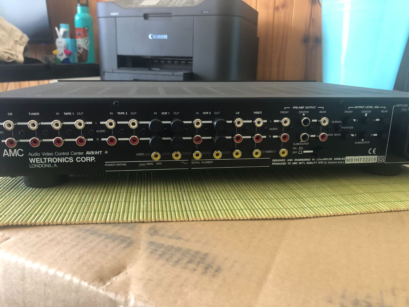 AMC AV81HT AV Control Center - Stereo, Home Cinema, Headphones ...