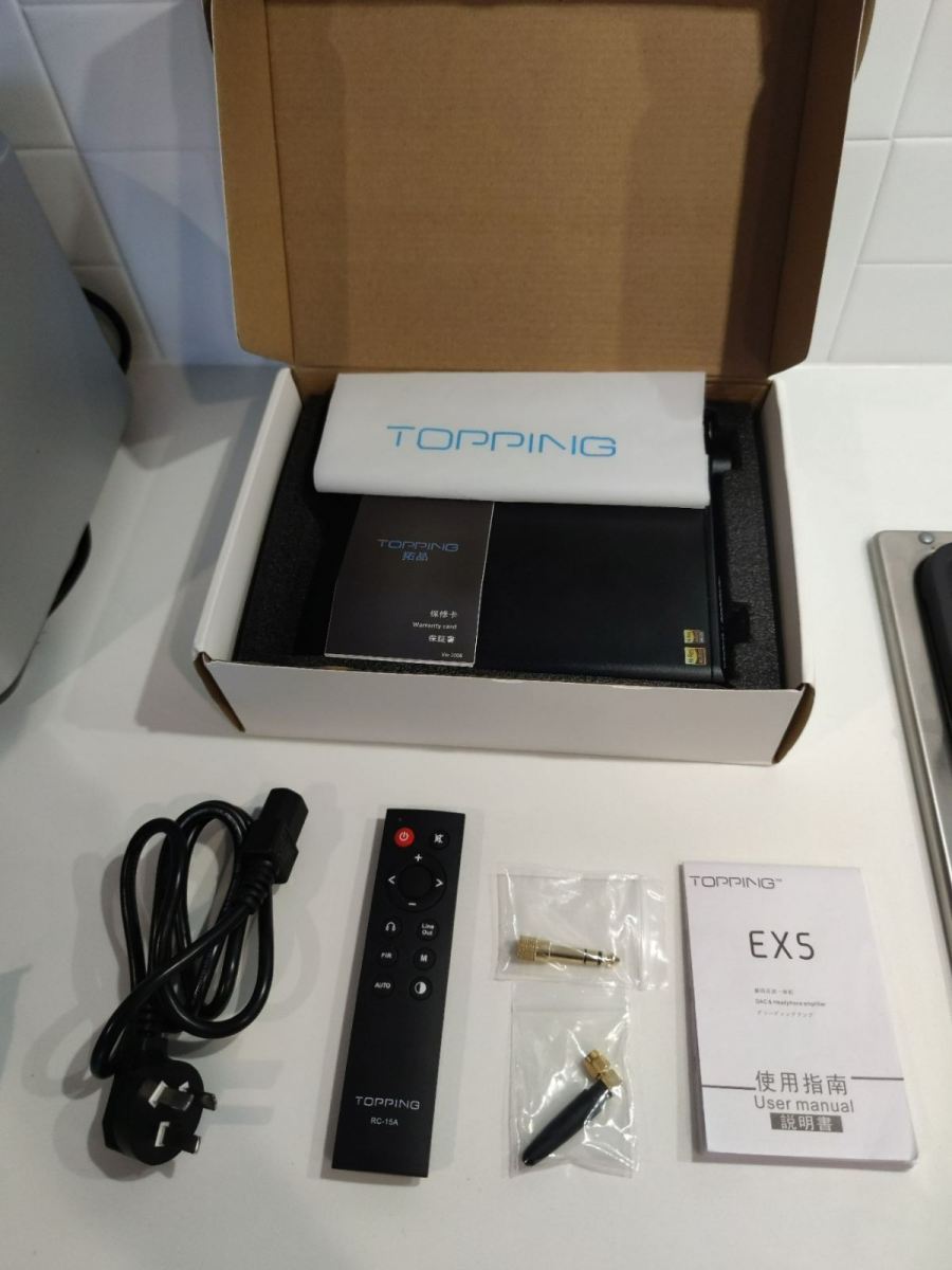 FS: TOPPING EX5 MQA Balanced DAC & Headphone Amplifier |﻿ Stereo, Home ...