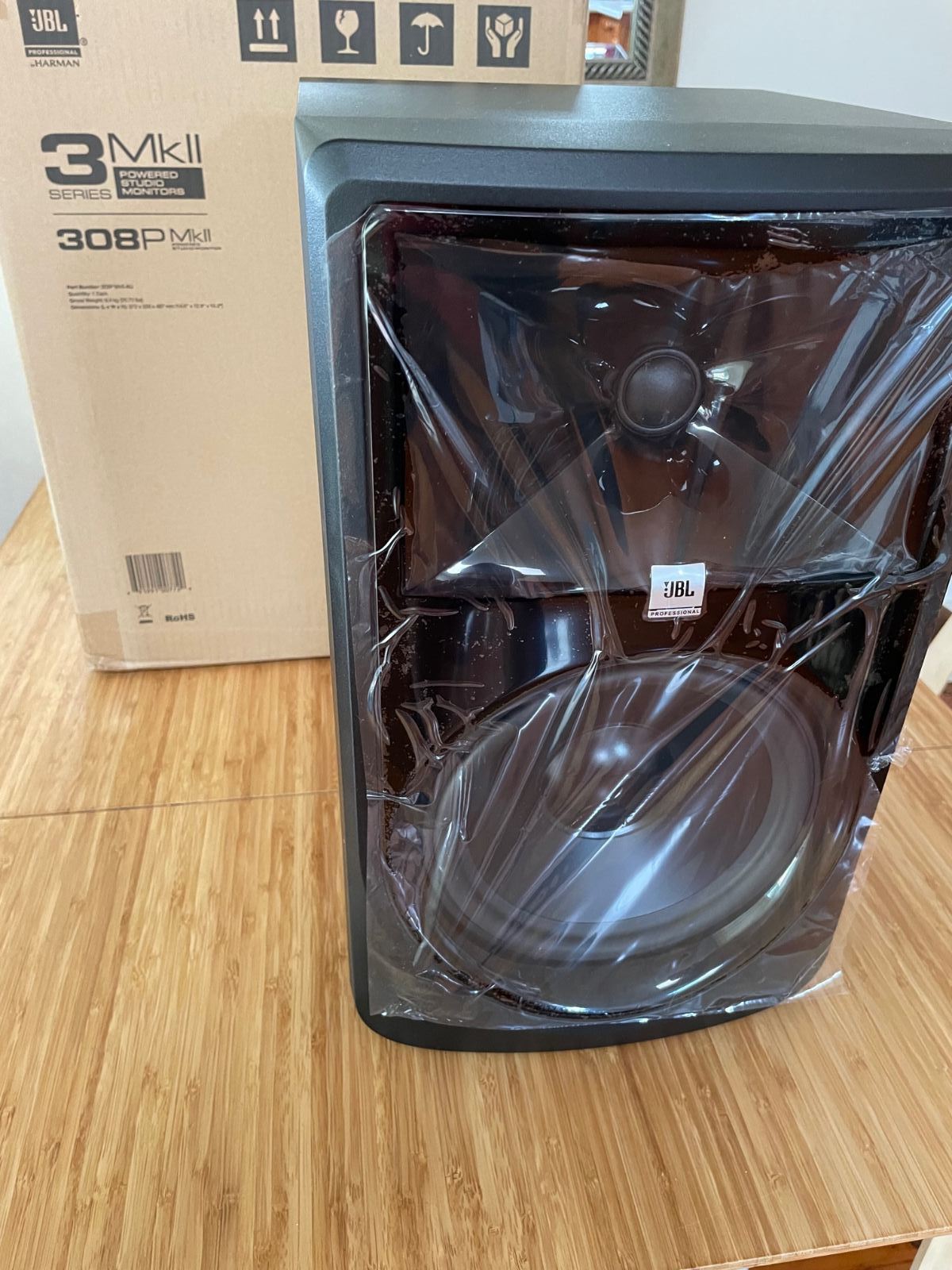 FS: JBL 308P MK2 8-inch Powered Studio Monitor – Pair NEW (SYD) - Stereo, Home Cinema ...